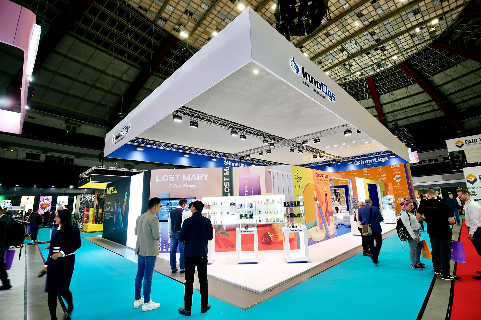 InnoCigs booth at the InterTabac 2022 in Dortmund | bee